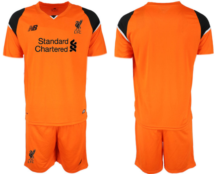 2018-19 Liverpool Orange Goalkeeper Soccer Jersey
